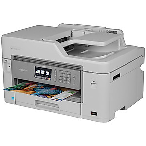Brother MFC-J5830DW All-in-One Color Inkjet Printer, Wireless Connectivity, Automatic Duplex Printing, Amazon Dash Replenishment Ready