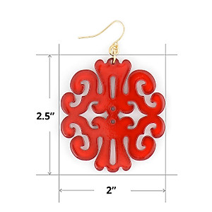 ZENZII Uptown Swirl Earring (White)