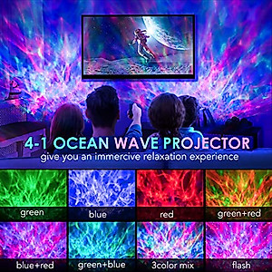 Galaxy Light Projector for Bedroom, White Noise Star Projector Light,Remote Led Galaxy Light Ceiling Projector,Bluetooth Music Galaxy Projector Night Light for Kids,Galaxy Night Light for Kids Gifts