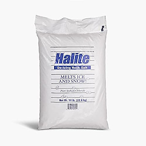 Dart Seasonal RS50-8551575 PE Halite Premium De-Icing Ice Melt Rock Salt44; 50 lbs - Case of 1