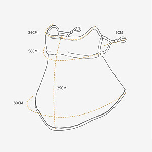 OHRAIN Neck Gaiter Face Scarf Cover Sun Protection Balaclava Cloth Bandanas with Ear Loops 19SSF018, Light Grey