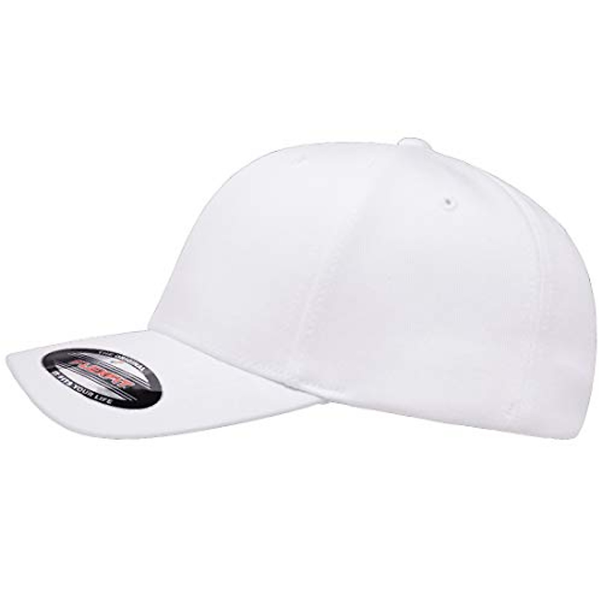 1968 1969 Ford Torino Hardtop Outline Design Flexfit 6277 Athletic Baseball Fitted Hat Cap White S/M