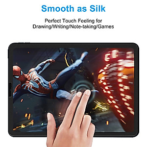 Ambison [2Pack Matte Glass Screen Protector Compatible with iPad Pro 11 2022, Writing Smooth/Anti Glare, Reduce Nib Wear, Fingerprint Free for iPad Pro 11 /iPad Air 5/iPad Air 4th Generation