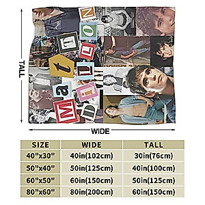 DAIHANLE Matt Dillon Blankets Soft and Warm Throw Blanket Ultra-Soft Micro Blanket Lightweight Blankets 80"x60"