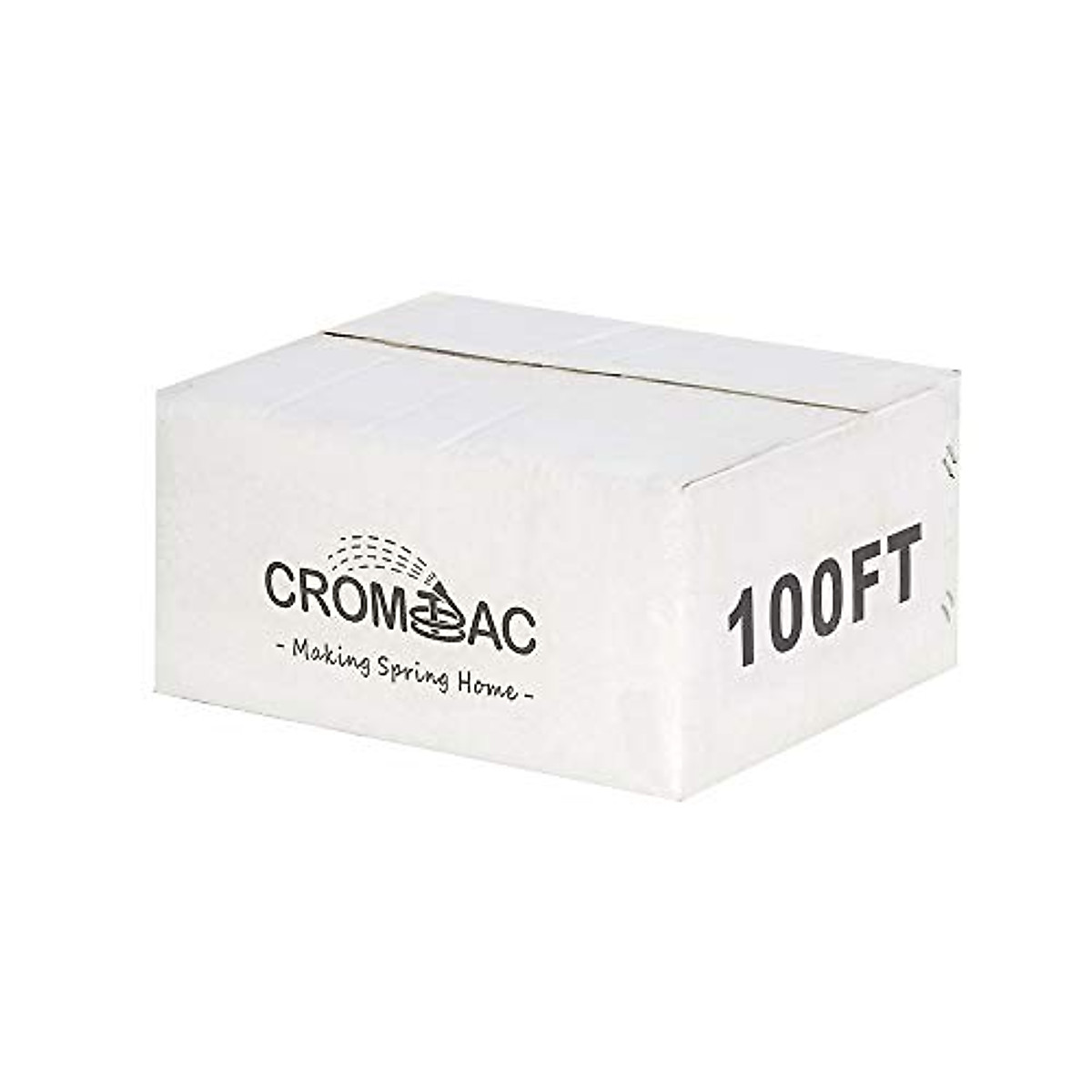 Cromtac Stainless Steel Hose 304 Wide Diameter with Multifunctional Metal Spray Gun Solid Metal Portable and No Kinks (100)