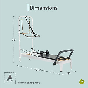 Balanced Body Mat Retrofit Kit for Allegro 2 Reformer, Pilates Reformer Exercise Equipment Accessory, Workout Equipment for Home or Pilates Studio Use