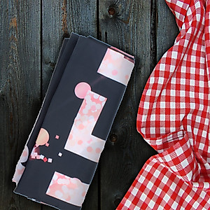 Happy 40th Birthday Backdrop Banner Fierce Fabulous and 40 Decorations for Women 40 Years Old Bday Background Rose Gold Pink Photography Party Decor Sign Supplies