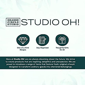 Guided Pregnancy Journal by Studio Oh! - Bump for Joy - 9" x 9" - Beautifully Illustrated Hardcover Journal with Storage Pockets Creates a Keepsake of Maternity Memories