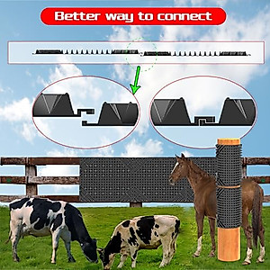 Sovipal Upgraded Equine & Bovine Massage Brush Kit - Soft Touch Itchin Post Pad- Animal Scratchers for Safe and Satisfying Itch Relief with Hoof Pick- 2Pieces