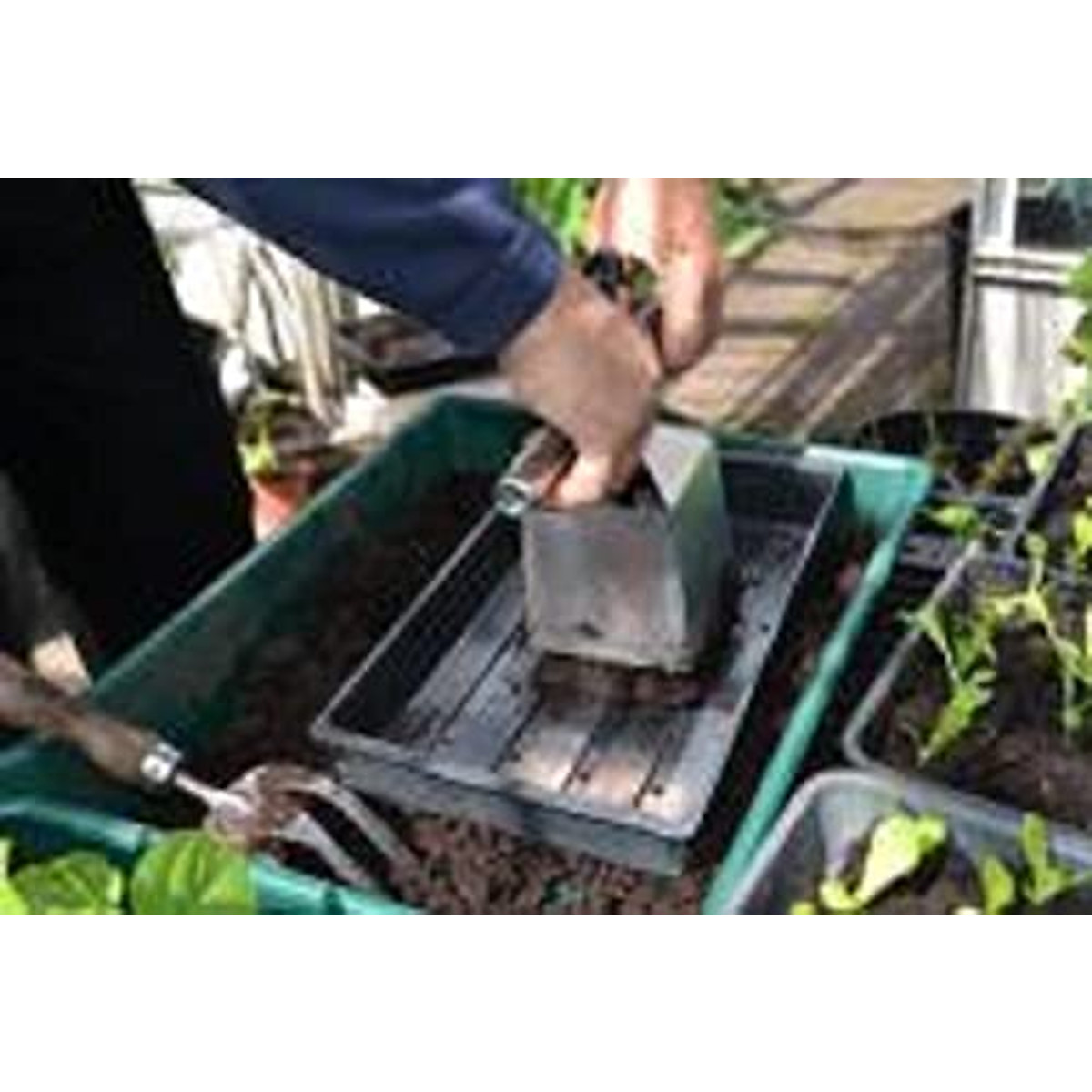 Ladbrooke Genuine Soil Block Maker - Maxi 4" Hand Held, Made in England