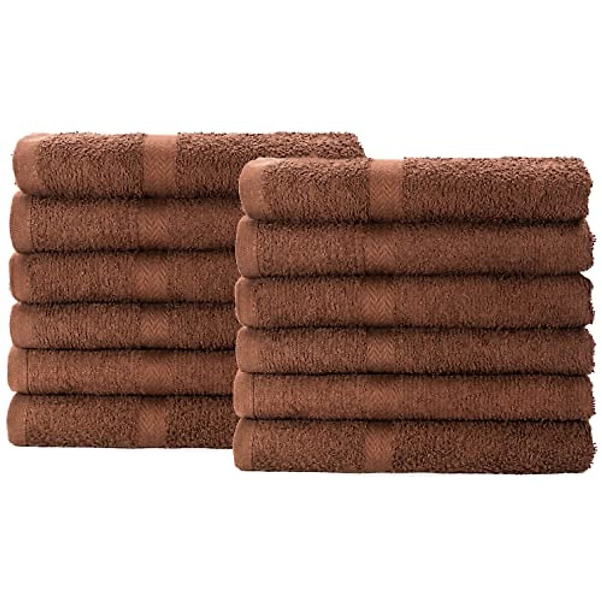 Simpli-Magic 79223 Brown Hand Towels, Size: 16” x 27”, 12 Pack