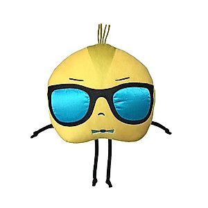 MerryMakers The Cool Bean Book Character Plush, Yellow