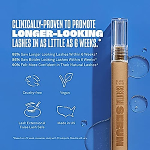 BABE ORIGINAL Lash Essential Lash Serum - Fuller & Longer Looking Eyelashes, Lash Enhancing Serum, for Natural Lashes and Lash Extensions, 2mL, 3-month Supply