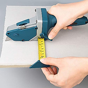 xlpace Plasterboard Cutter,Gypsum Board Cutting Tool Drywall Cutting Plaster with Scale Scribe Woodworking Cutting Board Tools