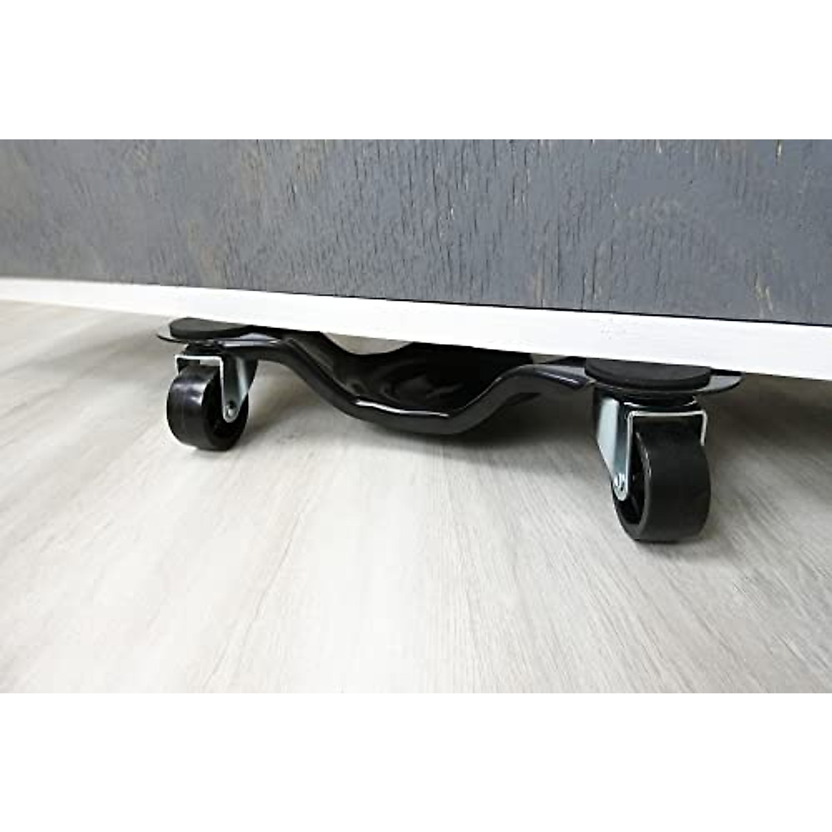 Shepherd Hardware Move-It 9442 12-Inch Steel Tri-Dolly, 300-lb Load Capacity, 12 Inch, Black