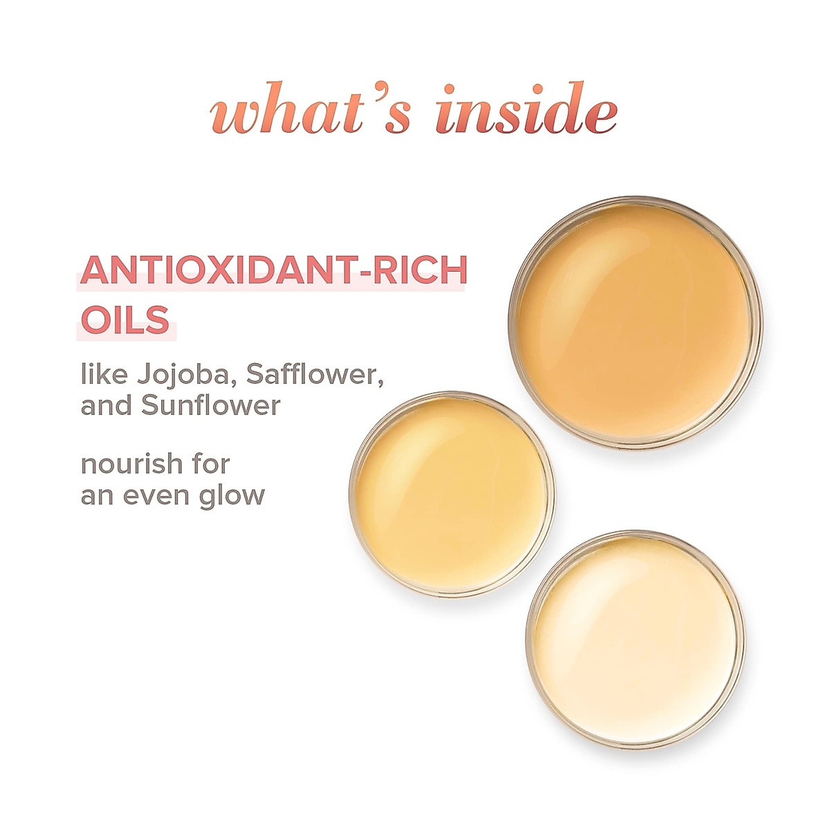 Burt's Bees Glow Booster Face Serum with Antioxidant-Rich Oils for Normal and Combination Skin, 0.51 Fluid Ounces