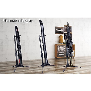 GEEK Professional EWI Stand | Aerophone&Electronic Wind Instrument Stand holder | Foldable&Stable Metal Stand | Adjustable Height | Antiskid designed Tripod Stand | For AKAI Roland Yamaha EWI series