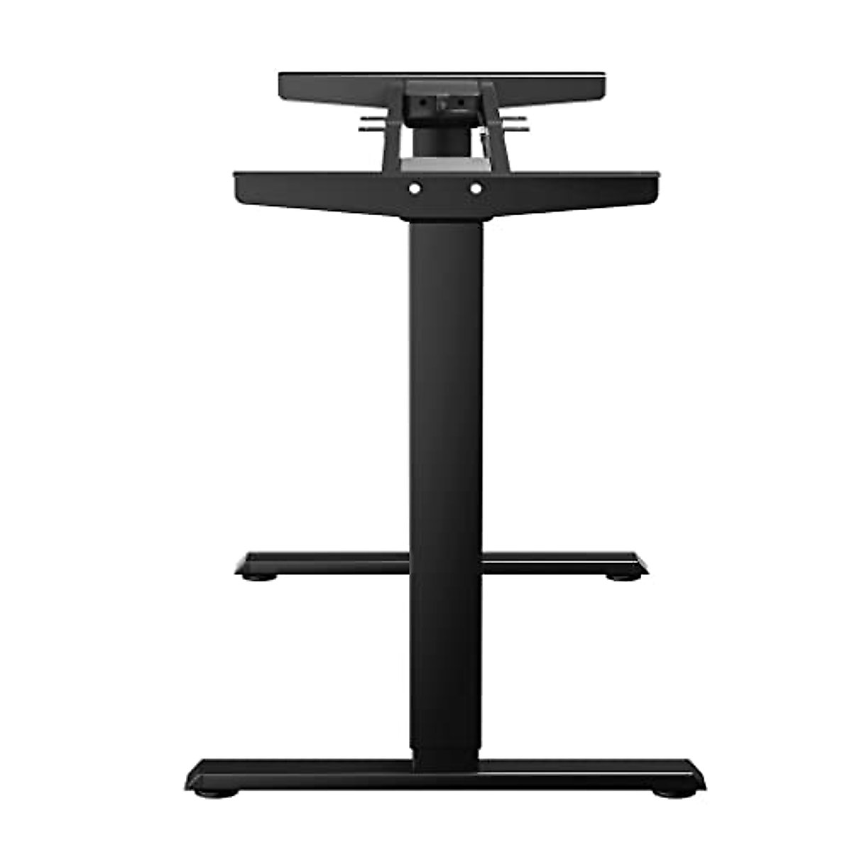 ZHAOLEI Computer Desk Laptop Desk Electric Adjustable Standing Up Desk Frame Dual Motor W/Controller (Color : D)