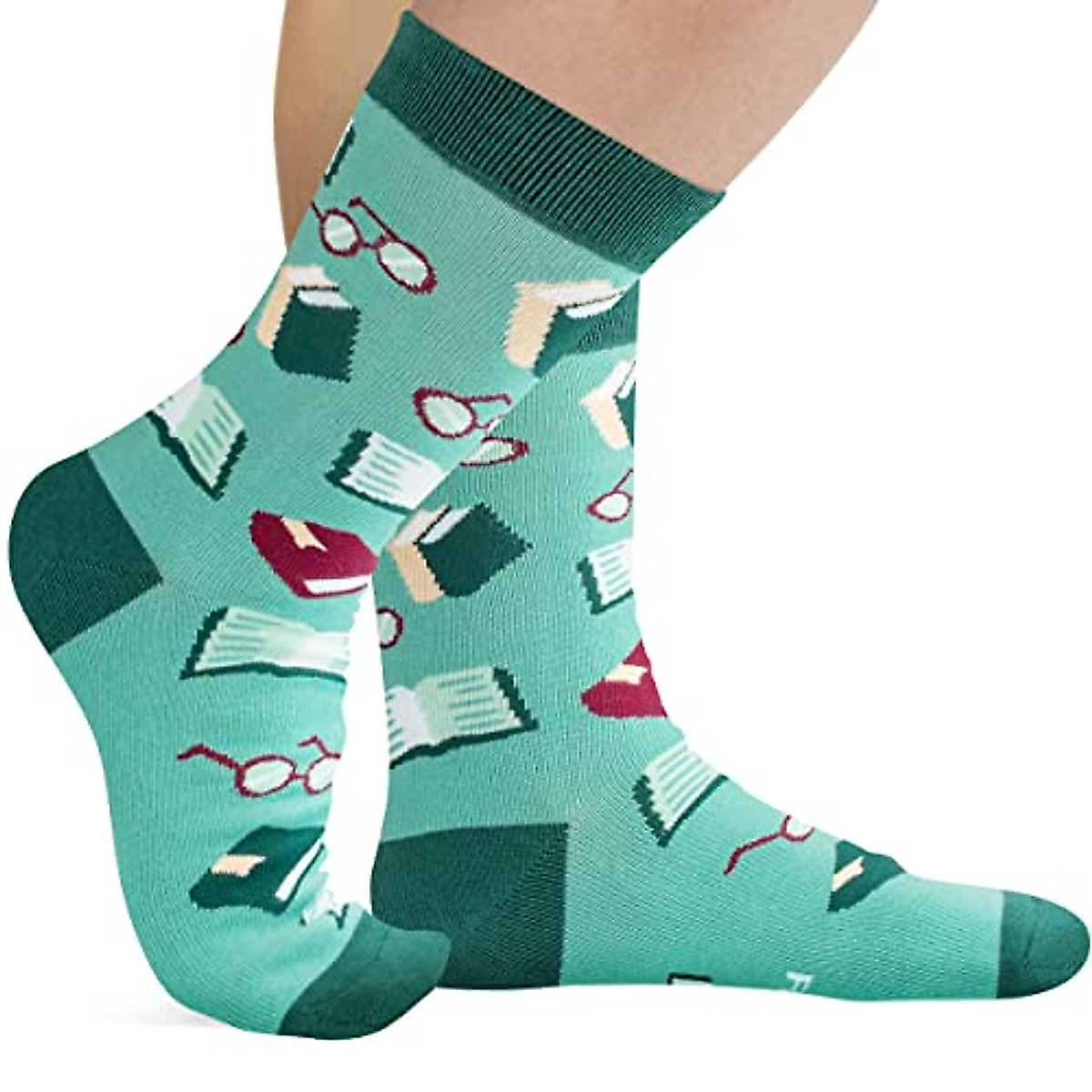 Lavley Do Not Disturb I'm Reading Socks - Funny Gift for Book Readers - Unisex for Men and Women