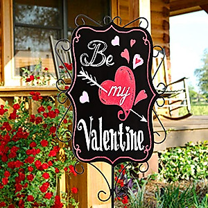 Seasonal Garden Signs Set with 8 Seasons and Steel Mounting Pole Yard Stake for Spring, Summer, Fall, and Winter Displays, UV and Weather Resistant, Outdoor Use