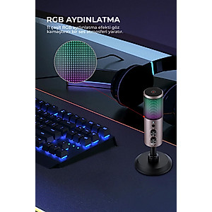 Havit Herní mikrofon GK61 RGB