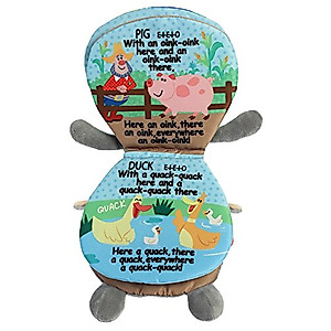 Aurora World Ebba - Soft Books 9" Story Pals - Old Macdonald