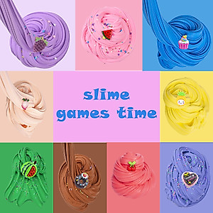 Butter Slime Kit 15 Pack, for Girls and Boys Scented Slime, DIY Surprise Slime Making Kit, Kids Party Favors Slime Putty Toys, Birthday Gifts, Educational Toy