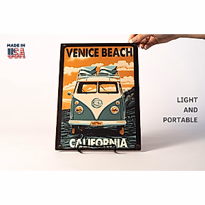 Made in USA 12-Pack Sturdy & Durable Adjustable Metal Easels to Display Books, Frames, Comics, Plates & More - Unique on The Market