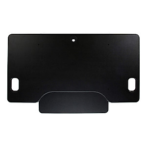 Rocelco 46" Large Height Adjustable Standing Desk Converter, Quick Sit Standup Triple Monitor Riser, Gas Spring Assist Computer Workstation, Retractable Keyboard Tray, (R DADRB-46), Black