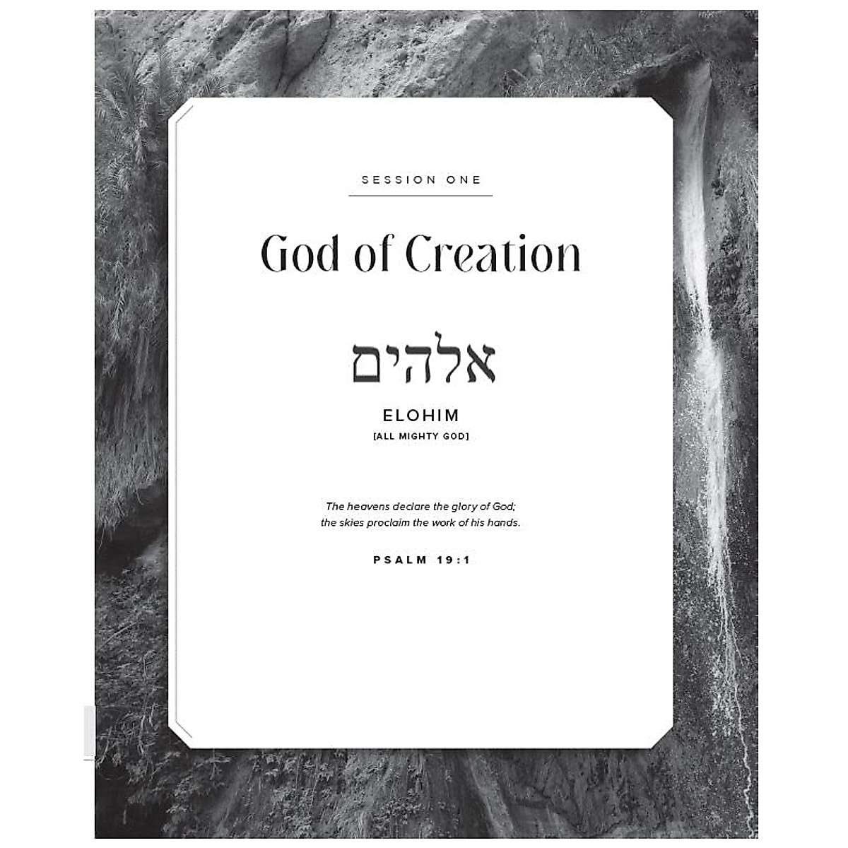 The God of His Word Bible Study Guide plus Streaming Video (God of The Way)