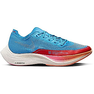 Nike Women's ZoomX Vaporfly Next% 2 Running Shoes (University Blue/Light Crimson/Orange Trance/Light Orewood Brown, us_Footwear_Size_System, Adult, Women, Numeric, Medium, Numeric_8)