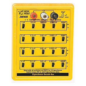Capacitance Decade Box, 5 Decades