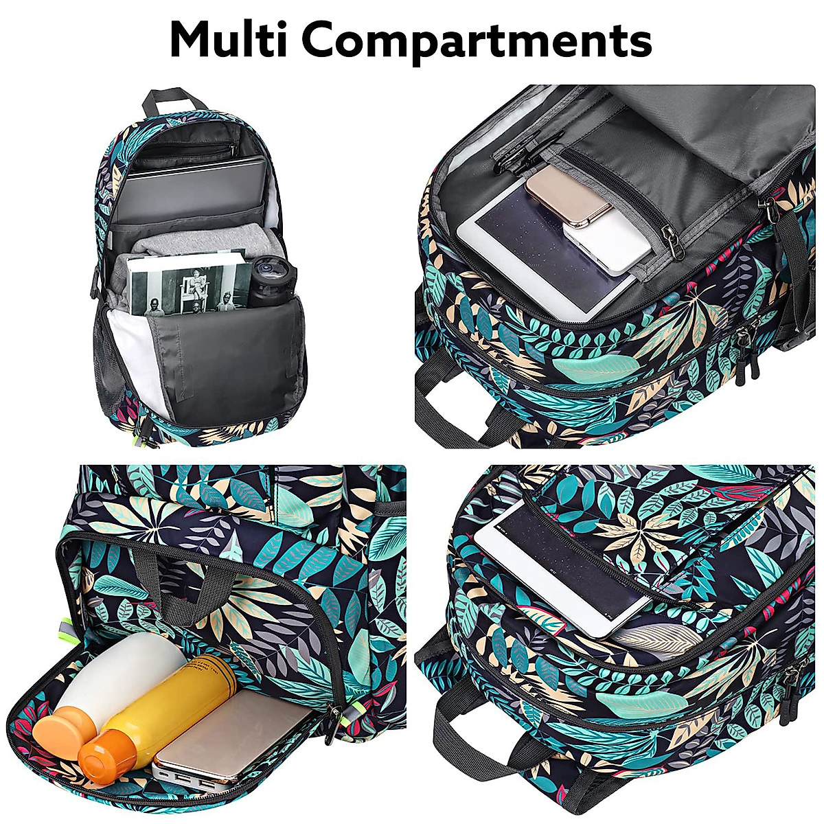 G4Free 40L Lightweight Packable Hiking Backpack, Waterproof Travel Daypack