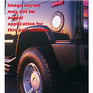 All Sales 6092K Black Billet Aluminum Ring and Fuel Door