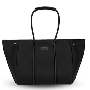 Essential Pal Neoprene Tote Bag, 3-in-1 Large Beach Tote – Zip-Top Waterproof, Tote Bag Great as a Beach Bag, Pool Bag, Boat Bag, Diaper Bag Tote – Neoprene Bag & Neoprene Purse w/Removable Base