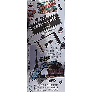COFINLUXE Cafe Cafe For Men. Eau De Toilette Spray 3.4 Ounces