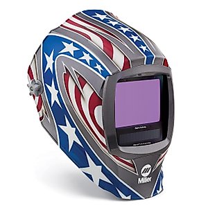 Miller Stars and Stripes Digital Infinity Auto Darkening Welding Helmet