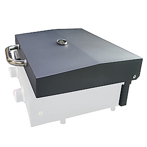 Blackstone 22 Inch Griddle Hood Cover with Handle and Temperature Gauge