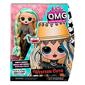 L.O.L. Surprise! O.M.G. Western Cutie Fashion Doll with Multiple Surprises and Fabulous Accessories – Great Gift for Kids Ages 4+