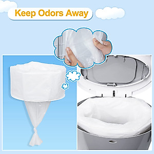 Lionpapa Refills Compatible with Dekor Plus Diaper Pails,4 Pack