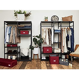 Covermates Keepsakes - Underbed Storage Bag – ID Window – Reinforced Handles – Indoor Storage-Scarlett Red