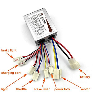 L-faster Newest 450W E-Bike Motor Kit Electric Multiple Speed Bicycle Conversion Kit Electric Engine Kit for Multi-Speed Bicycle(36V Thumb Kit)
