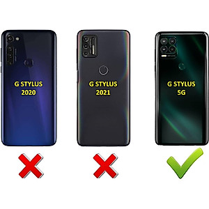 yuzhiyong G Stylus 5G Pen Replacement for Motorola Moto G Stylus 5G XT2131 All Verison Touch Stylus Pen+ USB to Type-C Adapter(Not for Moto G Stylus 2020/G Stylus 2021), Black