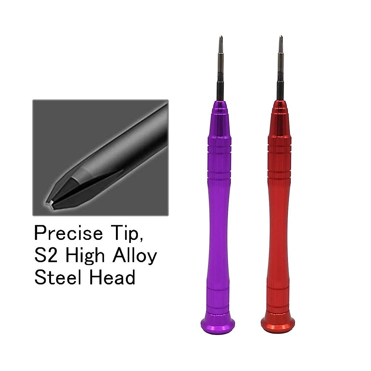 Triwing Screwdriver Compatible With Nintendo Switch, EMiEN 2.0mm Phillips 1.5mm Y00 Tri-Point Tri Wing Tip Screwdriver Kit Compatible With Nintendo Switch Joy-Con and Consoles Repair