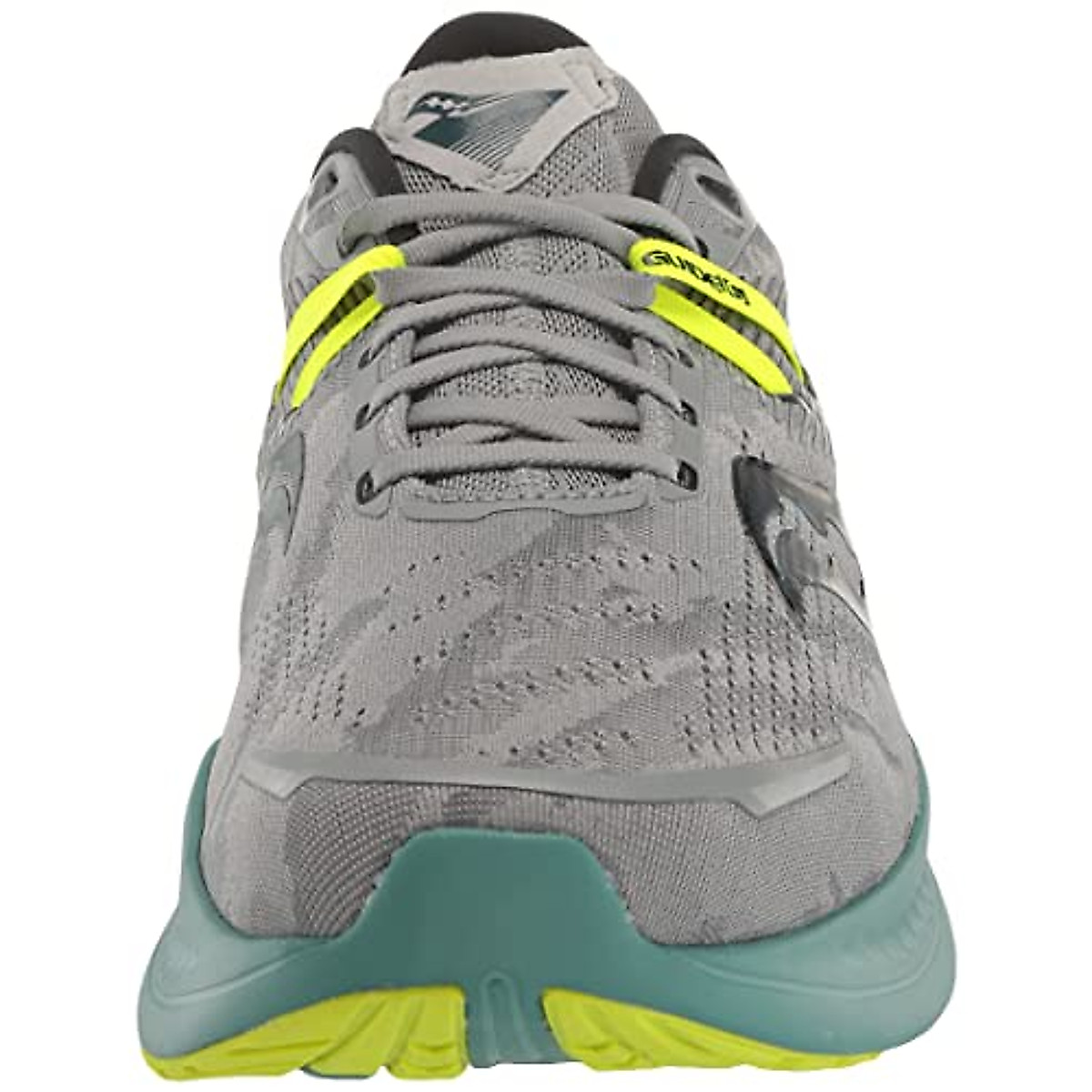 Saucony Men's Guide 16 Sneaker, Fossil/Moss, 12