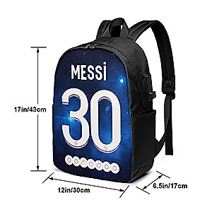Adult Youth Backpacks Student Bag Laptop Bag Bookbag Usb Backpack 17 Inch For Daily