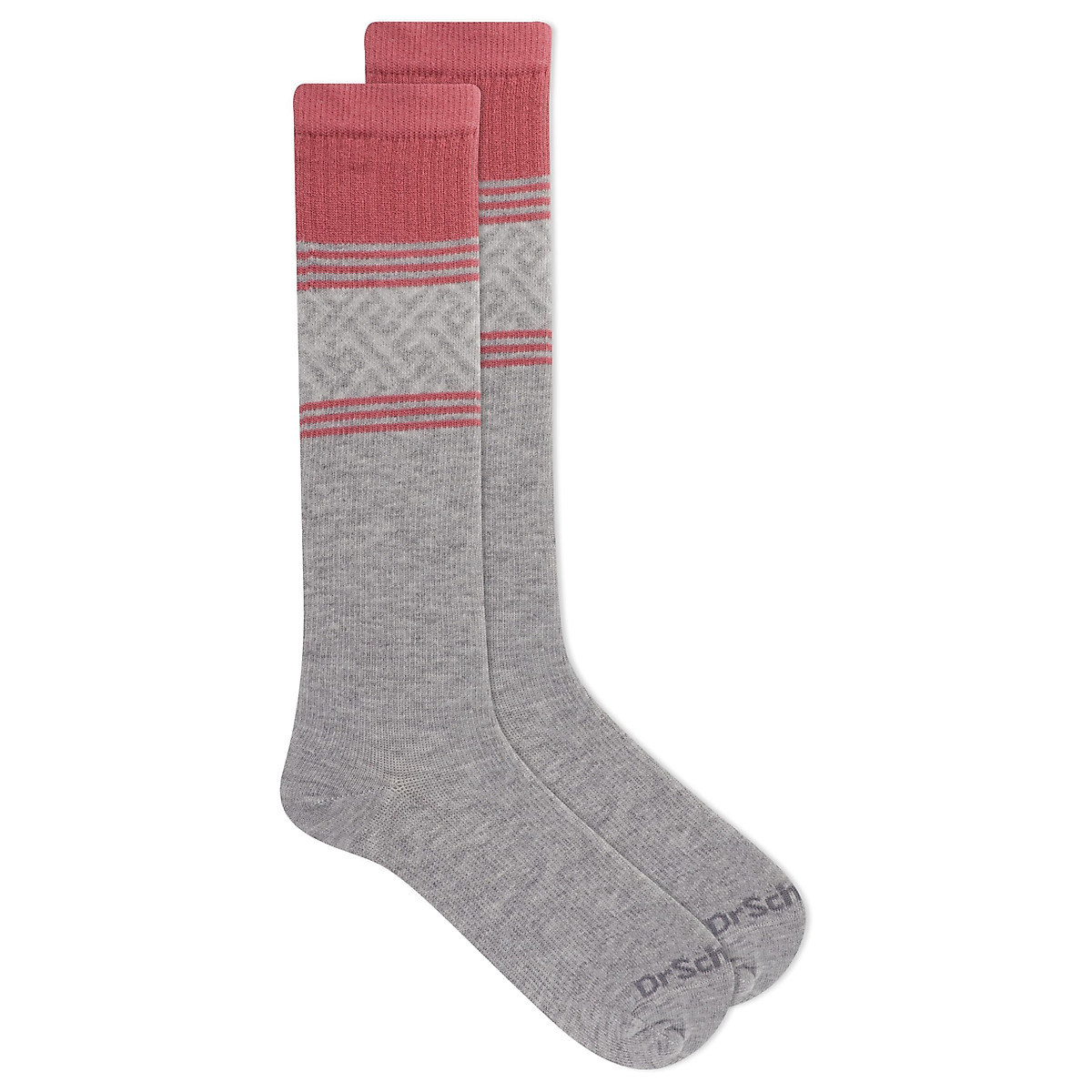 Dr. Scholl's Women Graduated Compression (1pk) Socks, Multi-colored, Women s Shoe Size 4-10 US