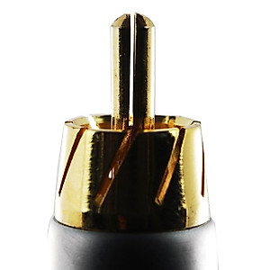 Mediabridge™ Ultra Series Digital Audio Coaxial Cable (2 Feet) - Dual Shielded with RCA to RCA Gold-Plated Connectors - White - (Part# CJ02-6WR-G2)