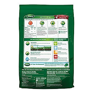 Scotts Green Max Lawn Food, Lawn Fertilizer Plus Iron Supplement for Greener Grass, 5,000 sq. ft., 16.67 lbs.