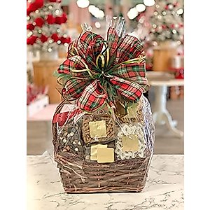 Holvyt Large Clear Gift Basket Bags, 10 Pack 20"x 28" Cellophane Wrap Plastic Package for Baskets and Gifts
